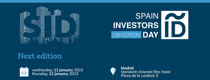 XIII Edición Spain Investors Day (SID)
